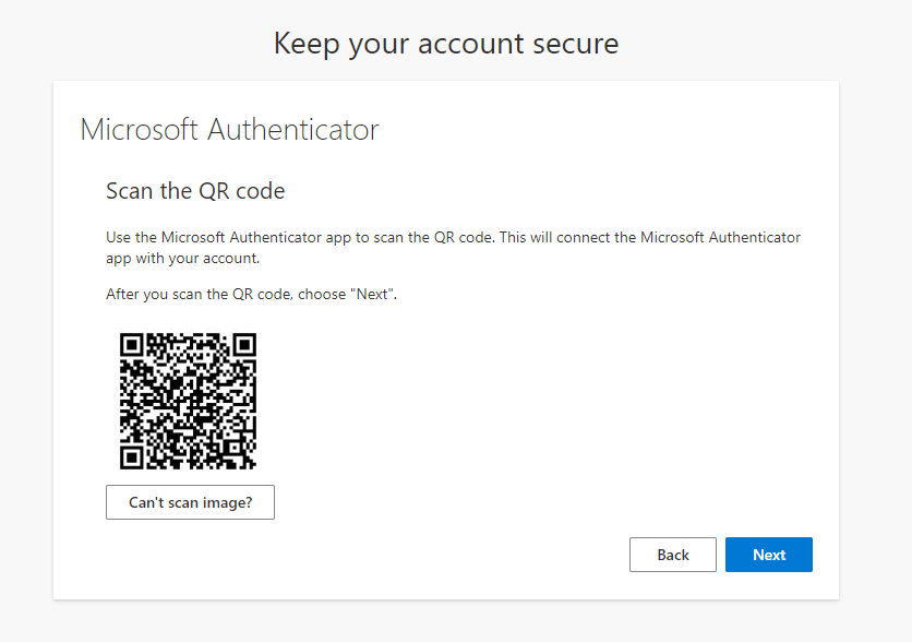 Setting up MFA with Microsoft Authenticator App Setting up MFA with Microsoft Authenticator App